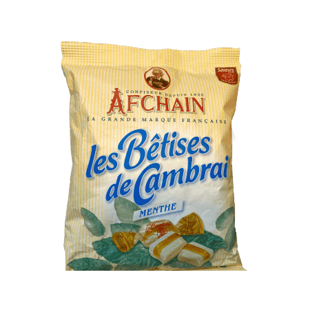 Bêtises de Cambrai Afchain Menthe| Produits du Nord | Livraison gratuite